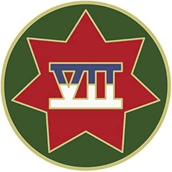Amazon.com: Army Combat Service Identification Badge (CSIB): VII Corps ...