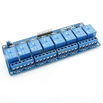 Electronic Spices 5v 8 Channel Relay Module With Light Coupling ...