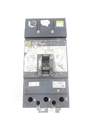 SQUARE D KA36200 I-LINE 200A 3P MOLDED CASE CIRCUIT BREAKER 600V-AC ...