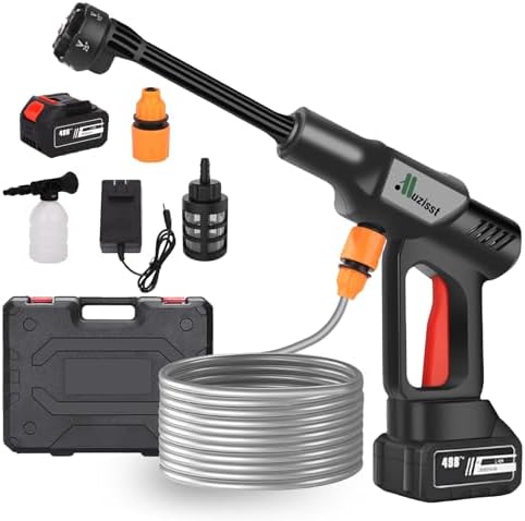Amazon.com : Cordless Pressure Washer, 6-in-1 Nozzle Portable Battery ...