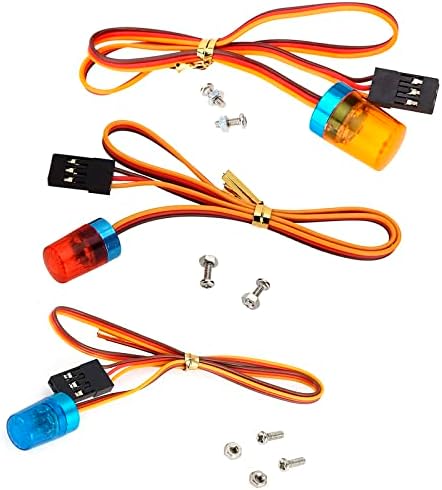 Amazon.com: RC Car Police Flash Light,WONFAST 360° Rotation 5 Modes ...