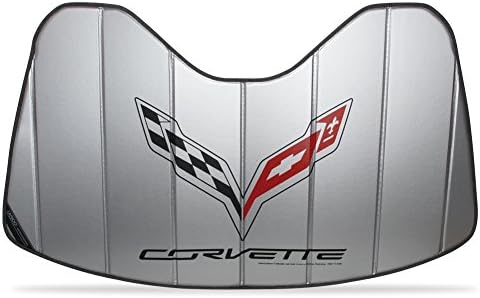 Amazon.com: West Coast Corvette Logo Accordion Style Sunshade ...