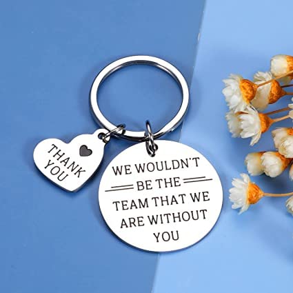 Coworker Keychain Employee Appreciation Gifts for Colleagues Boss Lady ...