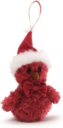 Amazon.com: GUND Fun Christmas Bird Musical Ornament 3" Plush : Home ...