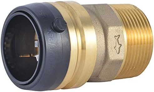 Sharkbite 3/4 x 1 Inch FNPT Water Softener Adapter, Push to Connect ...