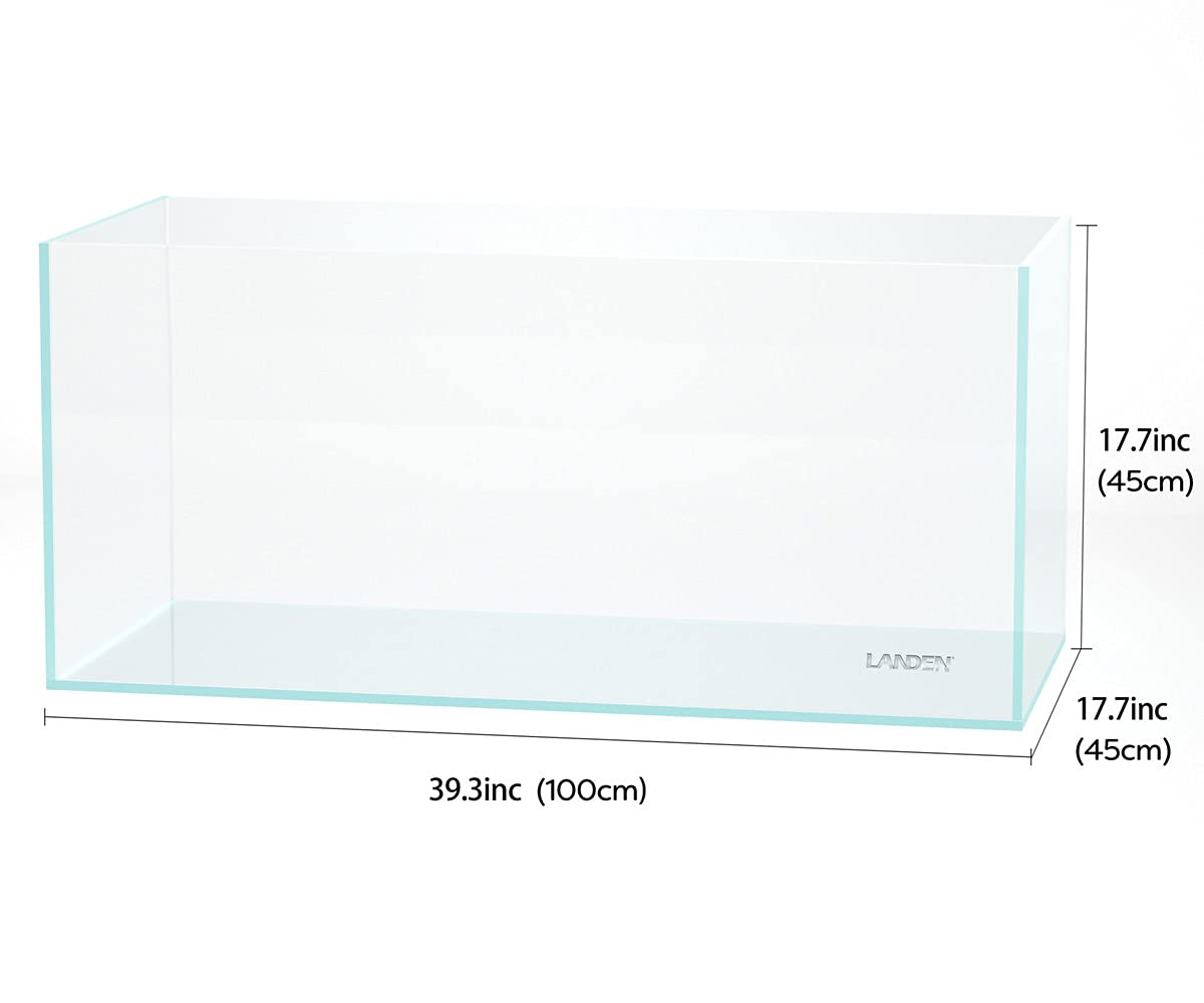 LANDEN Rimless Low Iron Aquarium Tank Fish Tank Black Nano Foam landen-rimless-low-iron-aquarium-tank-fish-tank-black-nano-foam