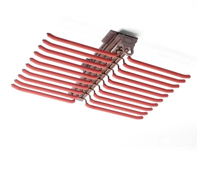 rigwell lifetime Plastic Soft Close Pull-Out Trouser/Saree Rack For ...