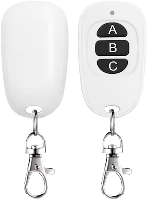 Generic 433MHz 3-Channel RF Remote Control Kit with 4-Channel Learning ...