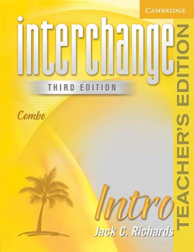 Buy Interchange Combo Intro Level Teacher's edition Arab World edition (Interchange Third ...