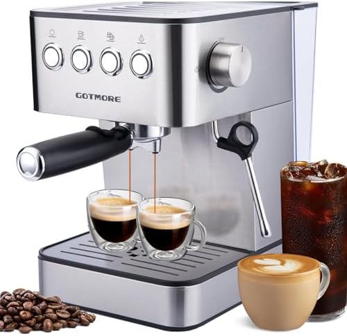 Amazon.com: Sparkfire Espresso Machine Coffee Makers 20 Bar,Stainless Steel Espresso Machine ...