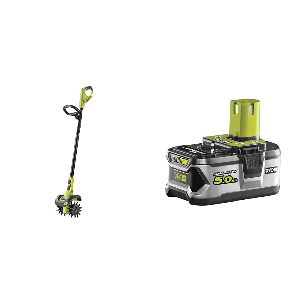 RYOBI RY18CVA-0 18V ONE+ Cordless Garden Cultivator (Bare Tool), Hyper ...