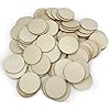 Amazon.com: 120 Pcs Unfinished Wood Circle Round Disc Blank Natural ...