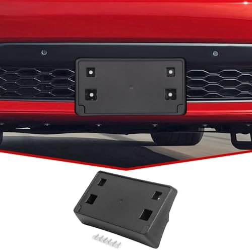 Amazon.com: JeCar License Plate Holder Front License Mounting Bracket ...