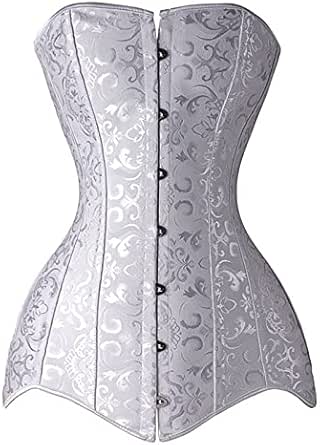 Amazon.com: Extra Long Large Branch Steel Bound Farm Corset, Corset ...