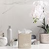 Amazon.com: Stylish Tissue Box Cover - This Beige Linen Holder ...