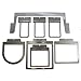 Amazon.com: Fast Frames 7n1 Embroidery Hoop System for Brother PR ...