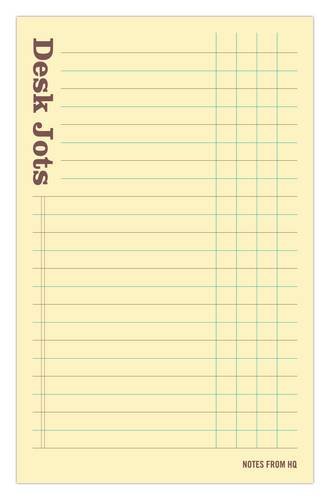 Amazon.co.jp: Desk: Jot Pad (Jot Pads: Desk) : Knock Knock: 洋書