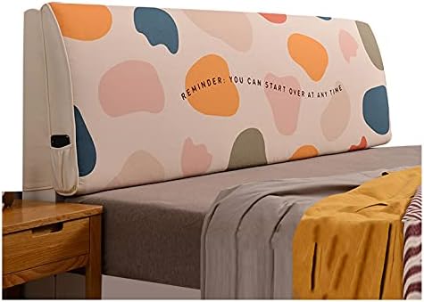 LIQICAI Headboard Bed Backrest Cushion, Double Beds Soft Case Bedside ...