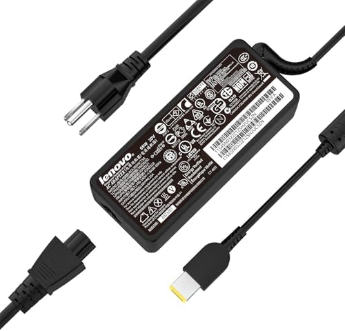 Amazon.com: 65W Laptop Square Tip Charger Fit for Lenovo Yoga 11e ...