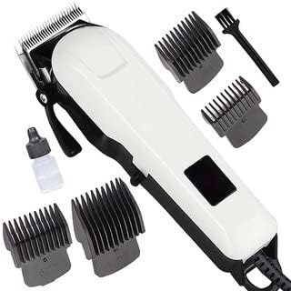 Professional Cordless Rechargeable Led Display Hair Clipper Heavy Duty ...