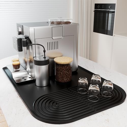 Amazon.com: Silicone Coffee Mat with Raised Edges, 24'' x 16'' in ...