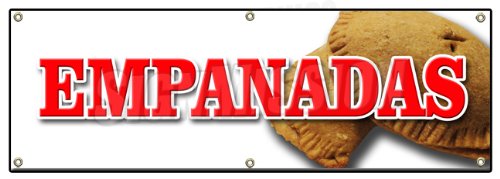 Amazon.com : 72" Empanadas Banner Sign Latin Restaurant Food Meat ...
