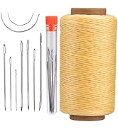 Amazon.com: DIUDUS 218 Yards Waxed Leather Thread, Leather Sewing Waxed ...