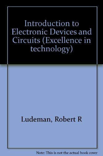 Buy Introduction to Electronic Devices and Circuits (Excellence in ...