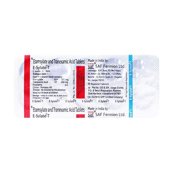E-SYLATE - T - Strip of 10 Tablets : Amazon.in: Health & Personal Care