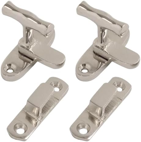 Chrome Showcase Fastener Lock Silver Display Cabinet Cupboard Door ...