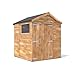 Dunster House Garden Shed 1.8x1.2 Metres Wooden Outdoor Storage ...