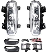 Amazon.com: wideep Premium LED Fog Light Assemblies For F150/F250/F350 ...
