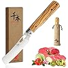 Amazon.com: SENBON 440A stainless steel Ultra sharp pocket folding Chef ...
