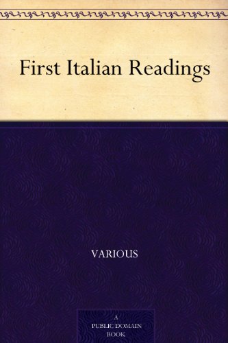 Amazon.com: First Italian Readings (Italian Edition) eBook : Various ...