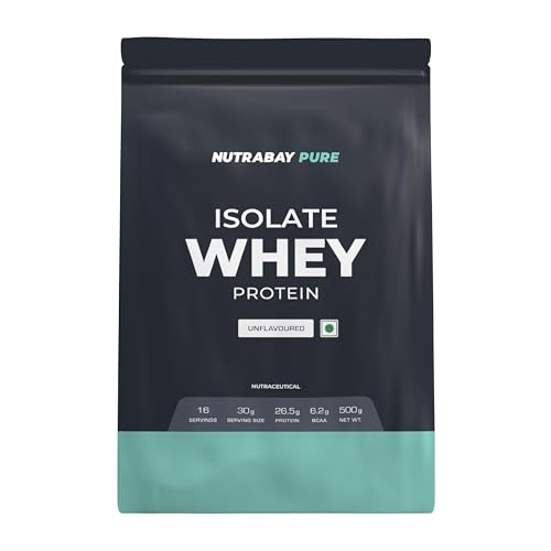 Nutrabay Pure 100% Authentic & Clean Whey Protein Isolate Whey Protein ...
