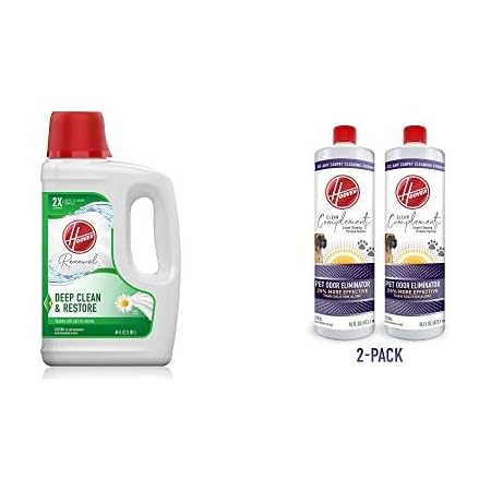 Amazon.com - Hoover Renewal Deep Cleaning Carpet Shampoo, Concentrated ...