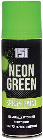 Fluorescent Neon Green Spray Paint 200ml : Amazon.co.uk: DIY & Tools
