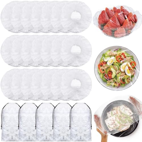 Amazon.com: Fresh Keeping Bags 200pcs with Elastic Disposable ...