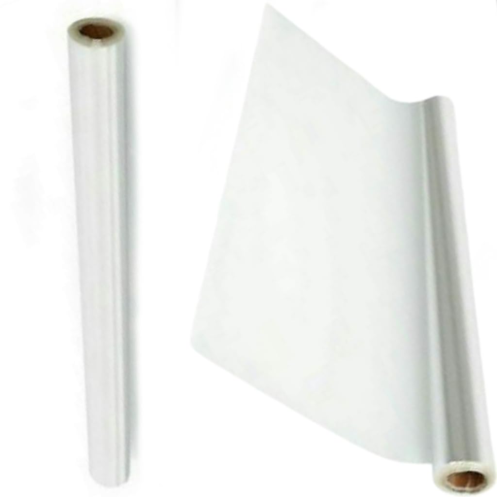 2 Pack Long Transparent Book Cover Roll Book Binding Cover for School ...