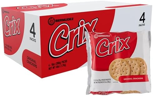 Amazon.com: Crix Original Crackers 4 x 3 Packs - 12 Individually ...