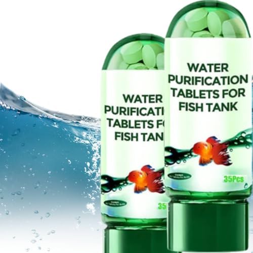 Non-Toxic&Fast Powerful Aquarium Water Purification Tablet, Aqua Safe ...