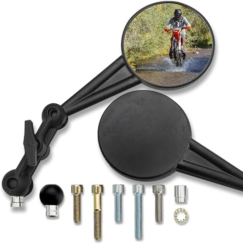 Amazon.com: Doubletake Adventure Mirror Kit, Universal Fit Folding ...