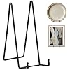 Amazon.com: Large Plate Holder Display Stand - 10 inch Tall Plate ...
