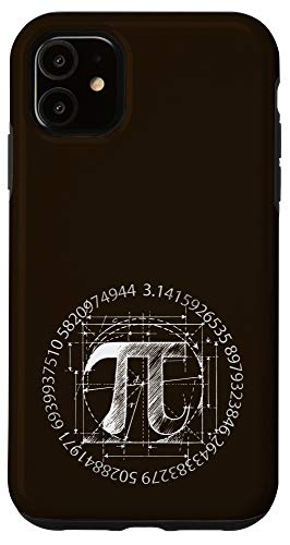 iPhone 11 Pi Symbol Line Drawing Case - Want It All