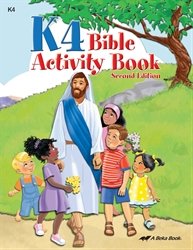 K4 Bible Activity Book - Abeka 4 Year Old Kindergarten Bible Coloring ...
