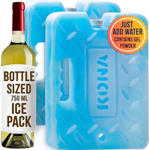 Kona Blue Ice Large Ice Packs for Coolers - Long Lasting Design ...