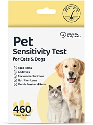 Check My Body Health Pet Sensitivity Test For Cats or Dogs, Easy To Use ...