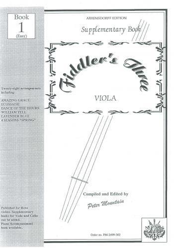 Fiddler S Three Viola Book 1 : Various: Amazon.es: Libros