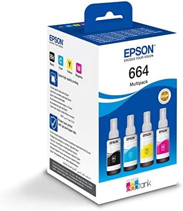 Epson EcoTank 664 Genuine Multipack Ink Bottles : Amazon.co.uk
