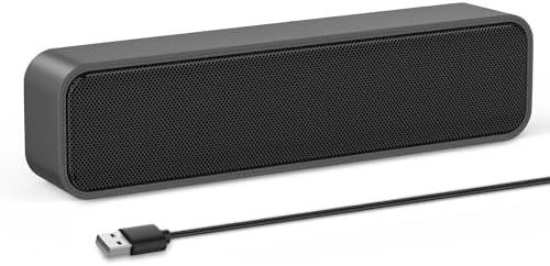 ZETIY Computer Speakers, USB Powered Small PC Speakers Surround Sound ...